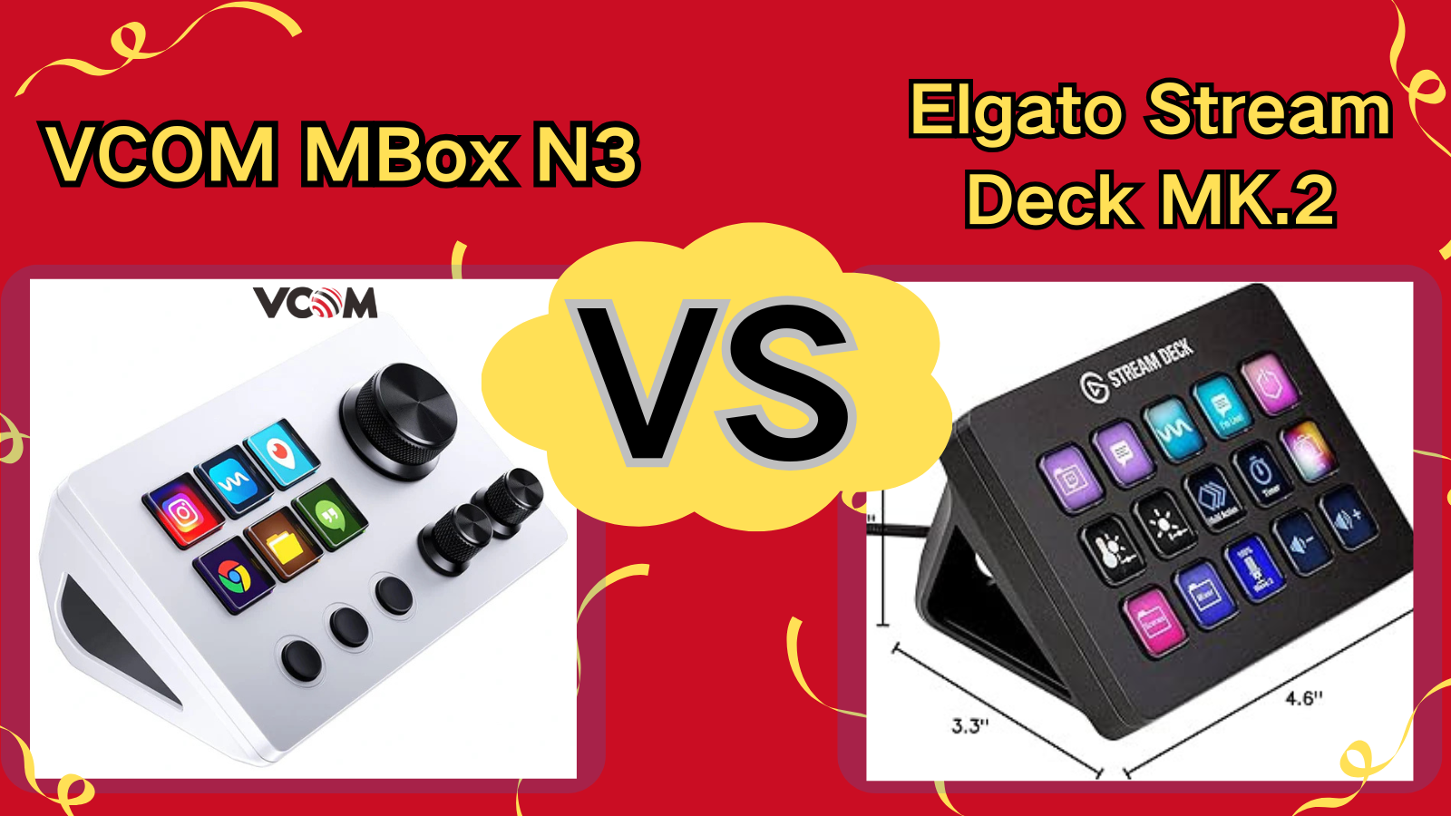 VCOM MBox N3 vs Elgato Stream Deck MK.2: Which Hotkey Deck Wins in Wor