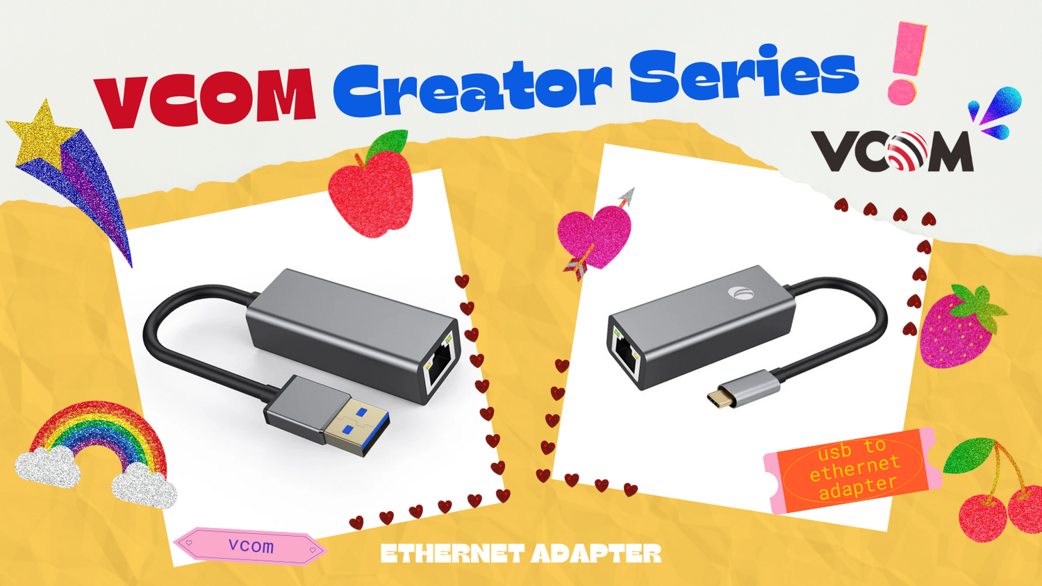 VCOM Creator Series #02: How VCOM USB to Ethernet Adapters Solve WiFi